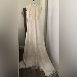 Montgomery Ward | Dresses | Montgomery Ward 7s Vintage Wedding Dress ...